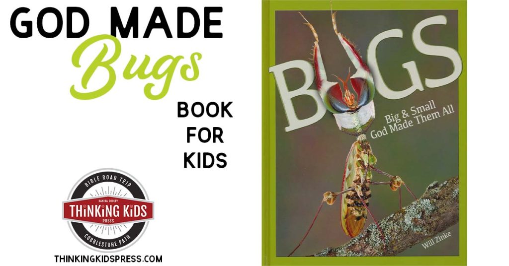 God Made Bugs Book for Kids SM - Thinking Kids