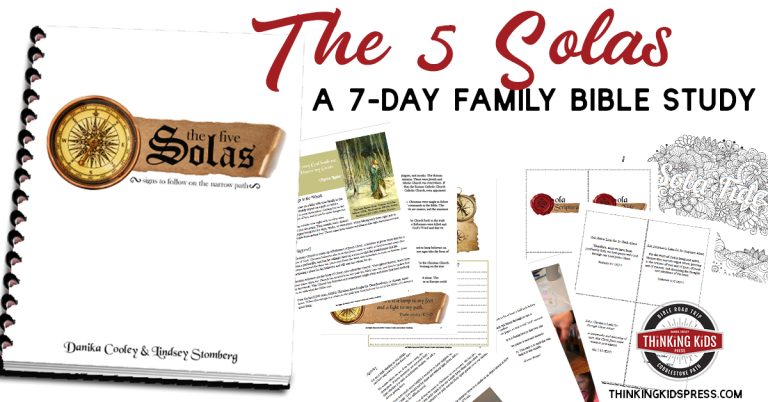 The 5 Solas for Families - Thinking Kids