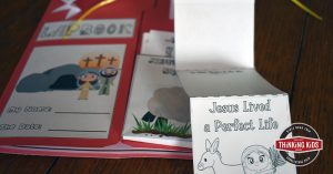 The Resurrection of Jesus Story Lapbook - Thinking Kids