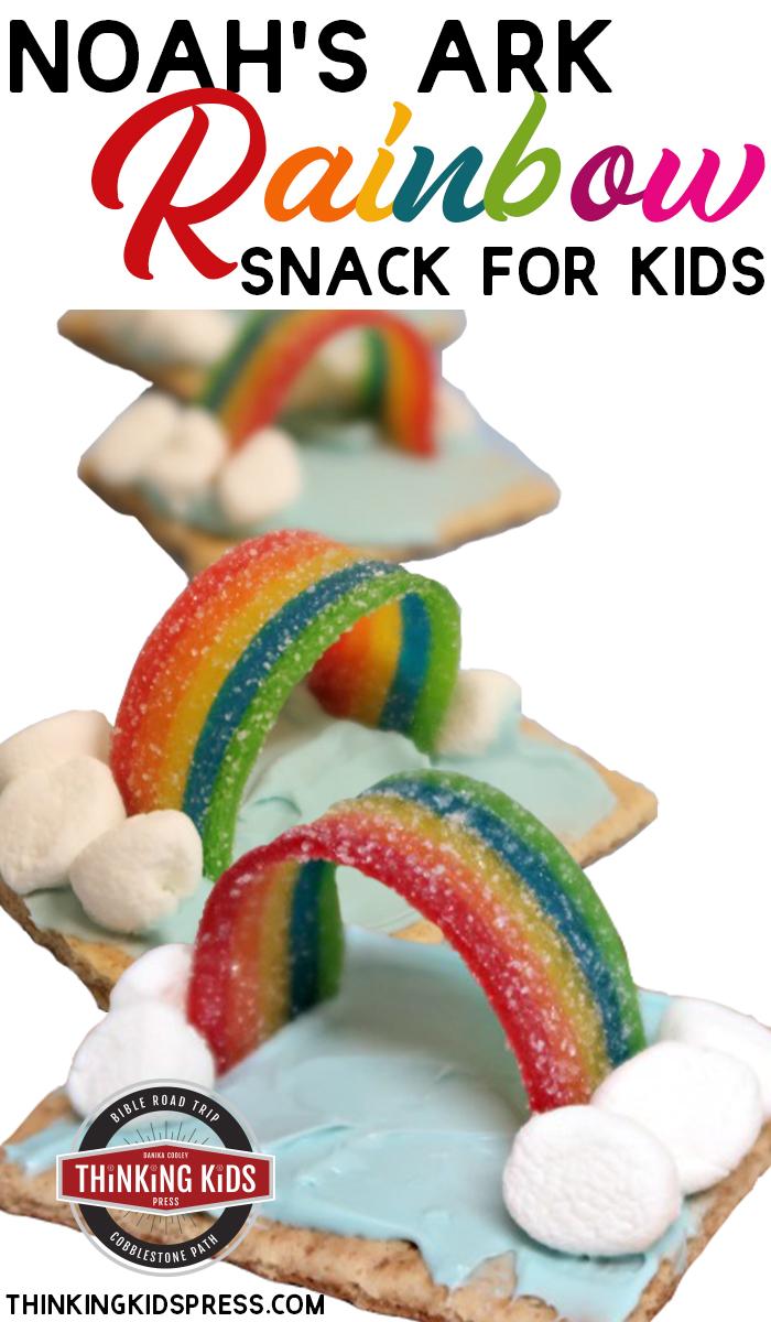 Noah's Ark Rainbow Snack for Kids - Thinking Kids
