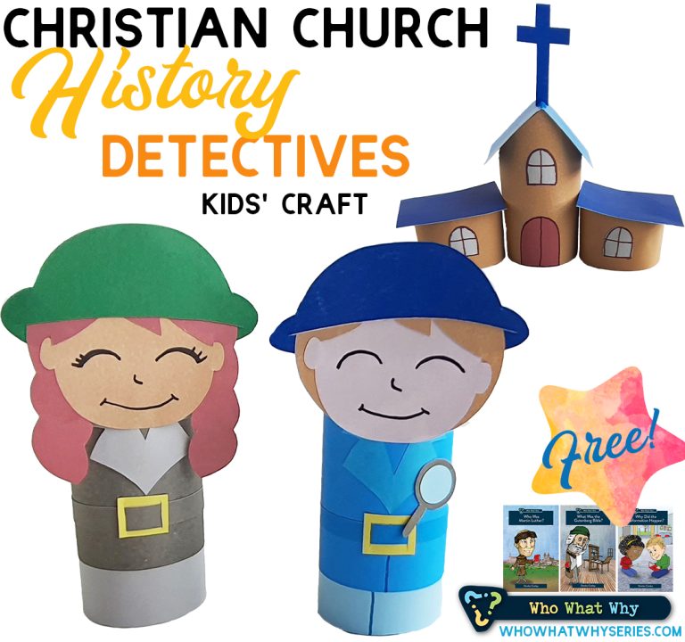 Christian Church History Detectives | Kids' Craft - Thinking Kids