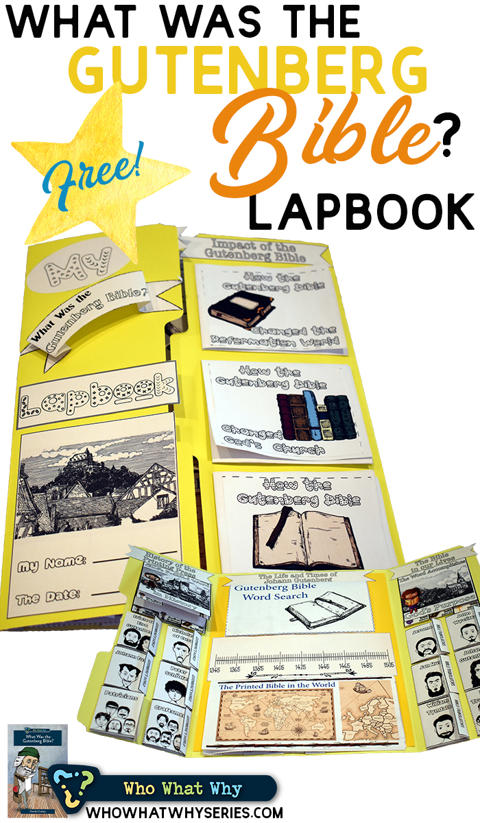 Gutenberg Bible | History Lapbook - Thinking Kids