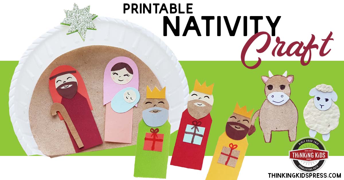 Printable Nativity Craft - Thinking Kids