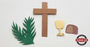 Palm Sunday Holy Week Bookmarks - Thinking Kids