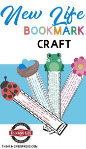 New Life Quotes | Spring Bookmarks Printable - Thinking Kids