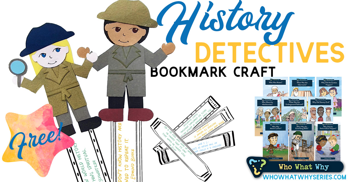History Detective Bookmark Craft for Kids - Thinking Kids