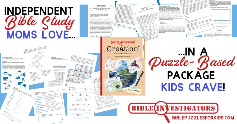 Creation Bible Investigators Independent Bible Study SM - Thinking Kids