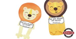 Daniel and the Lion's Den Craft | Bookmarks - Thinking Kids