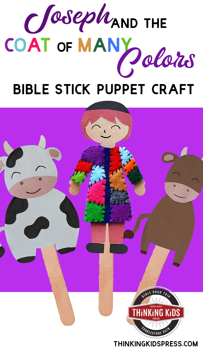 Joseph and the Coat of Many Colors Craft - Thinking Kids