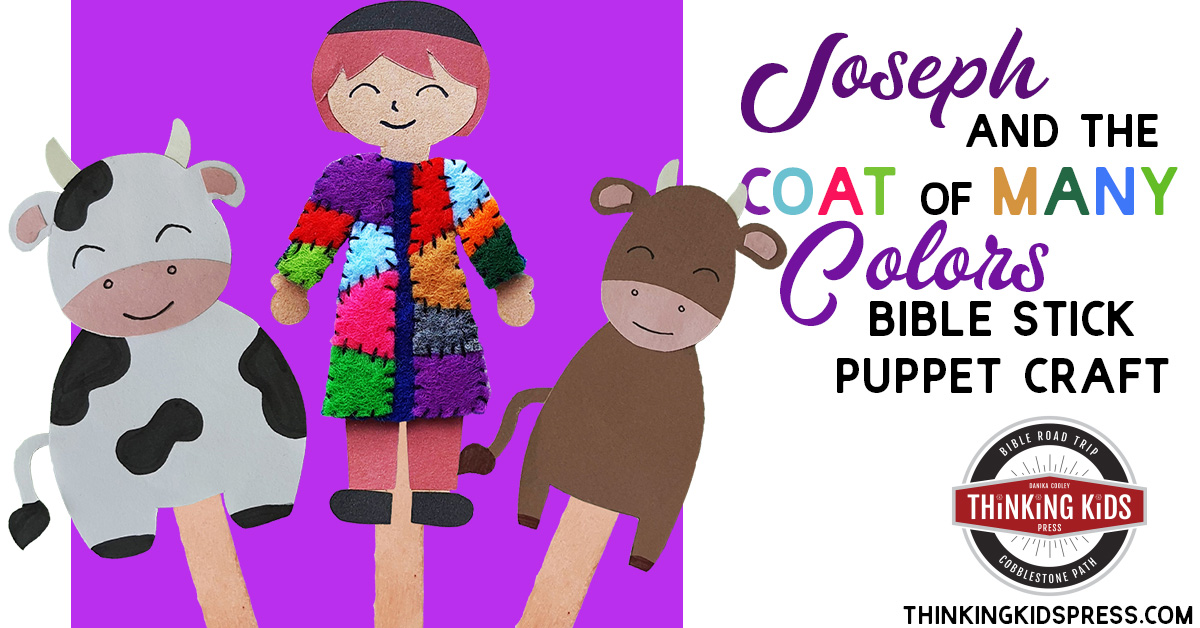 Joseph and the Coat of Many Colors Craft - Thinking Kids