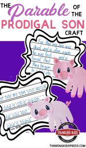 The Parable of the Prodigal Son Craft for Kids - Thinking Kids