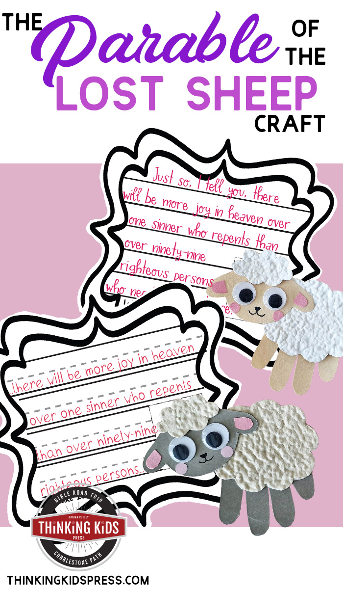 Parable of the Lost Sheep Craft - Thinking Kids