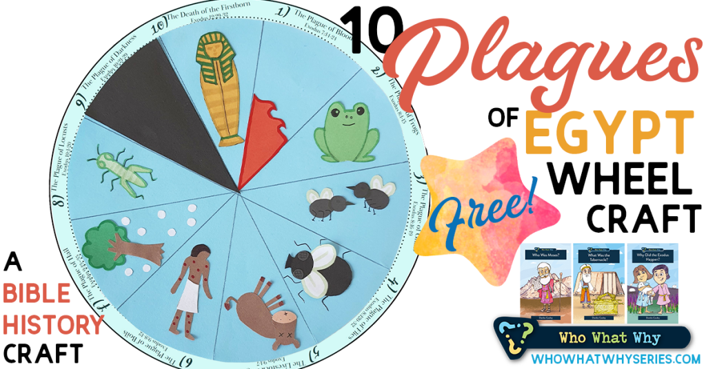 10 Plagues of Egypt Kids' Wheel Craft SM - Thinking Kids