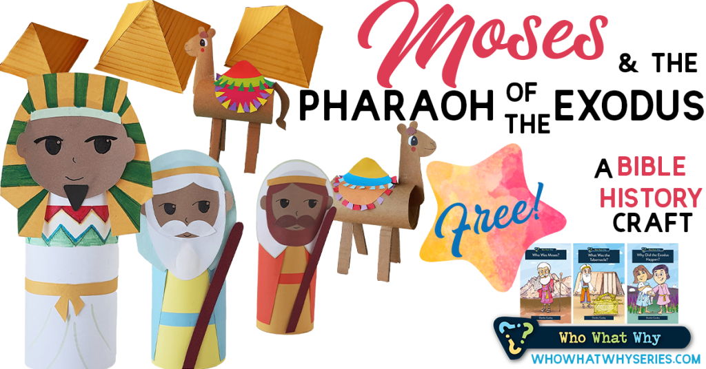 Moses and the Pharaoh of the Exodus Craft SM - Thinking Kids