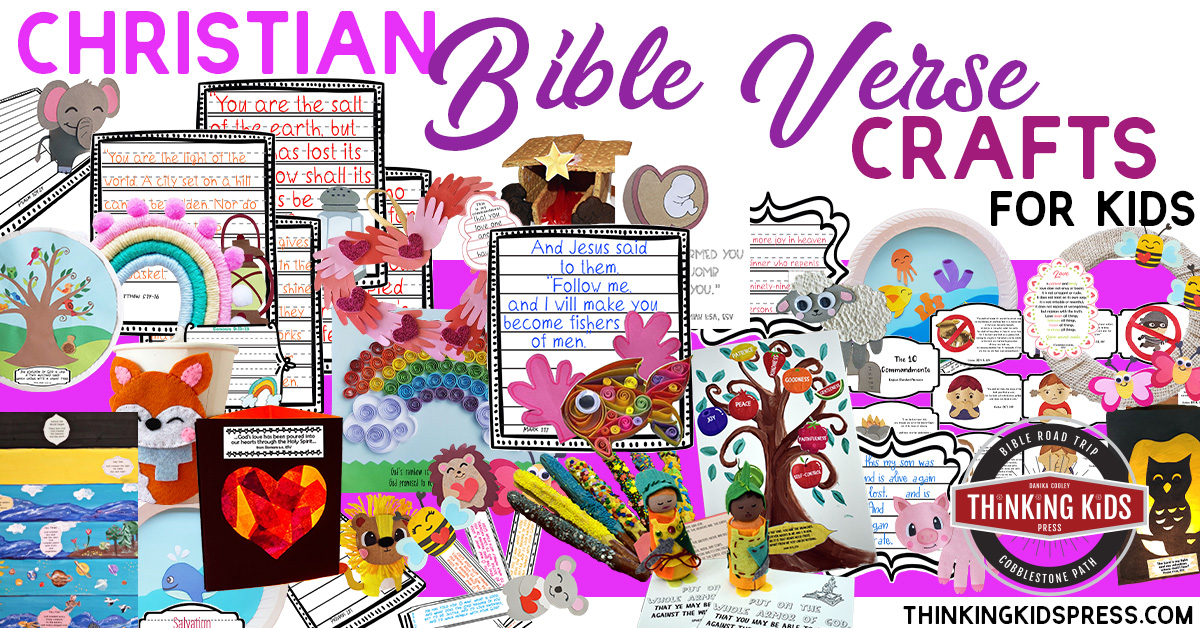 Christian Bible Verse Crafts for Kids - Thinking Kids