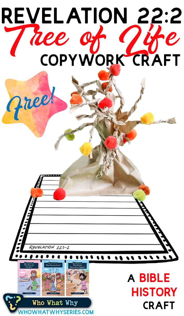 Revelation 22:2 | Tree of Life Copywork Craft - Thinking Kids