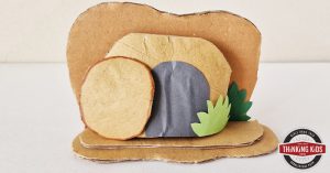 The Empty Tomb Cardboard Craft - Thinking Kids