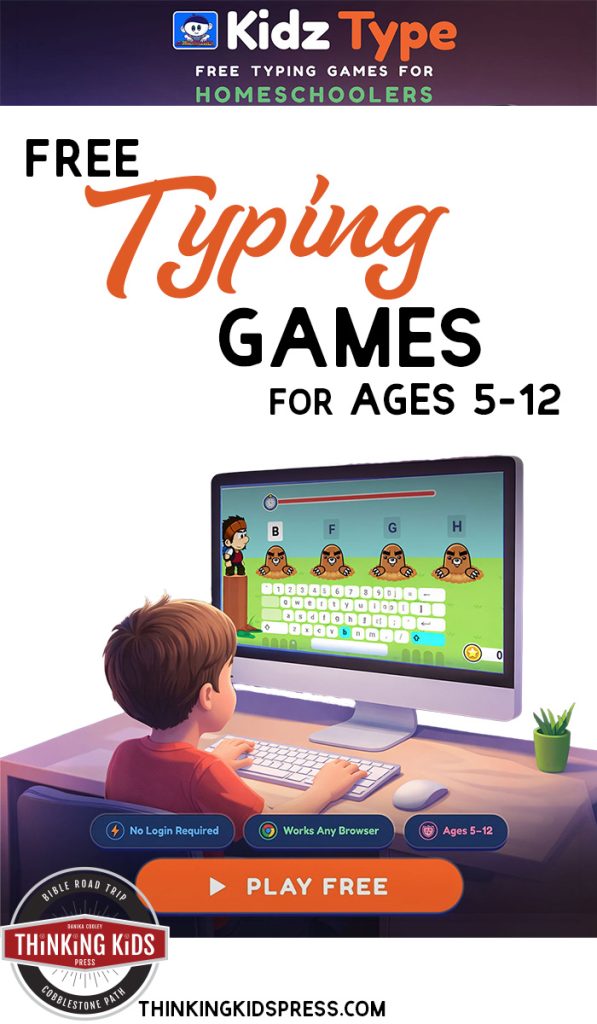 KidzType | Free Typing Games for Kids - Thinking Kids
